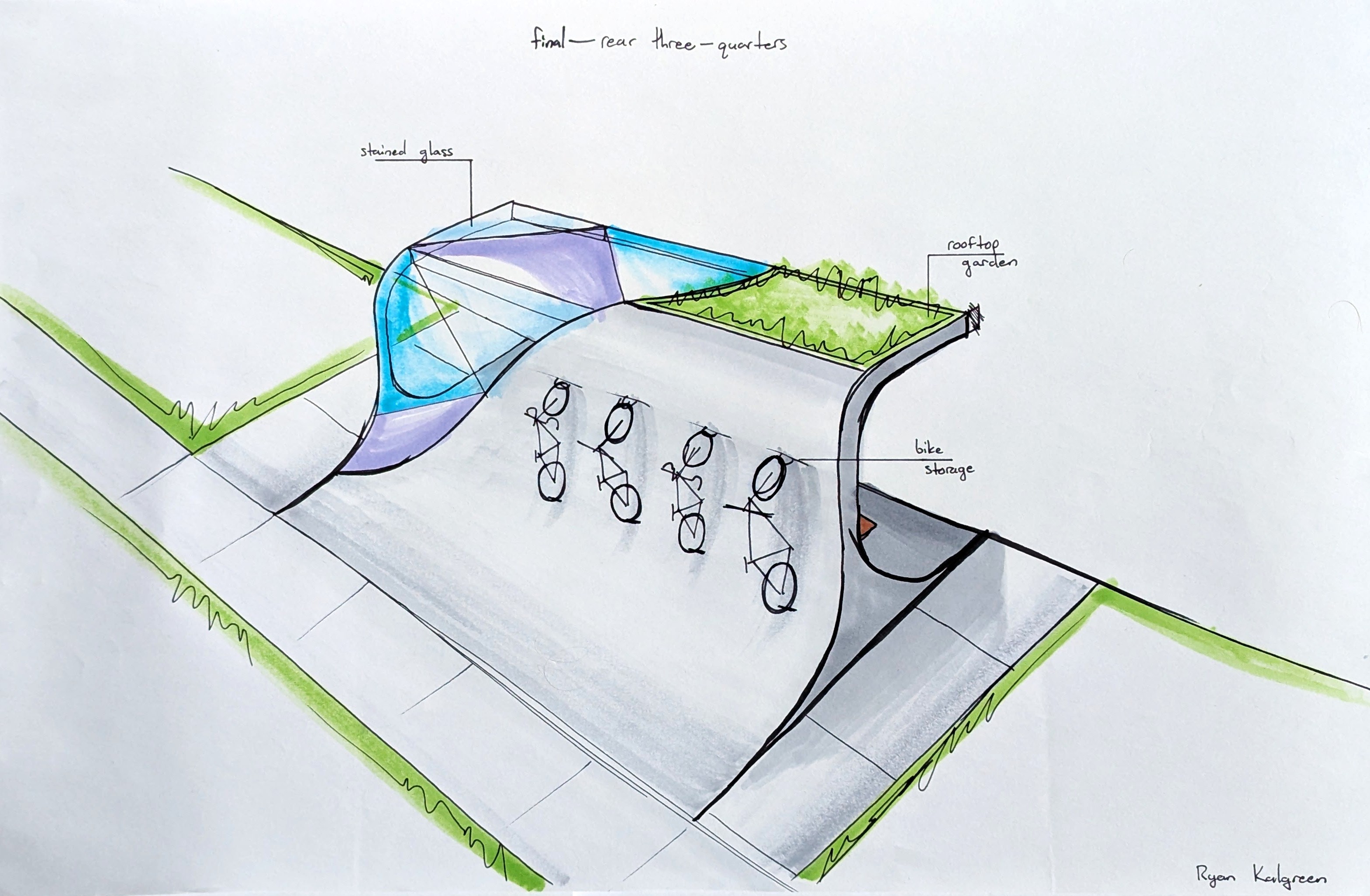 Bus Stop Designs – Ryan Kalgreen